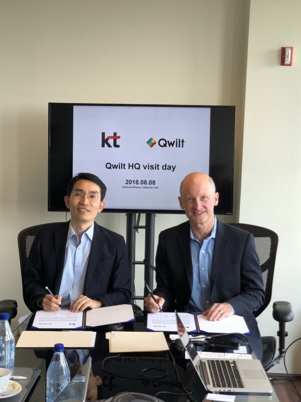 KT, 인텔?Qwilt와 '5G' 서비스 개발 위한 MOU 체결