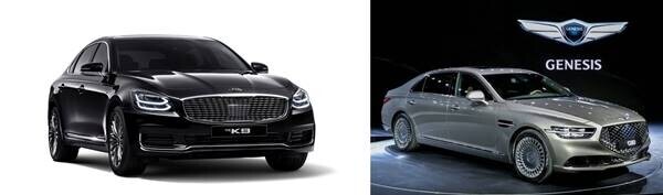 현대가의 '기함'…G90 vs K9 '자존심 경쟁'