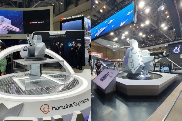 마덱스 CIWS-II 신경전...한화시스템 첨단 기술 vs LIG넥스원 기술 노하우